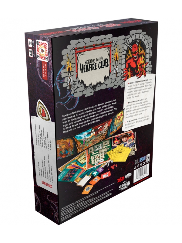 D&D Stranger Things: Welcome to the Hellfire Club Inglés - Dungeons ...
