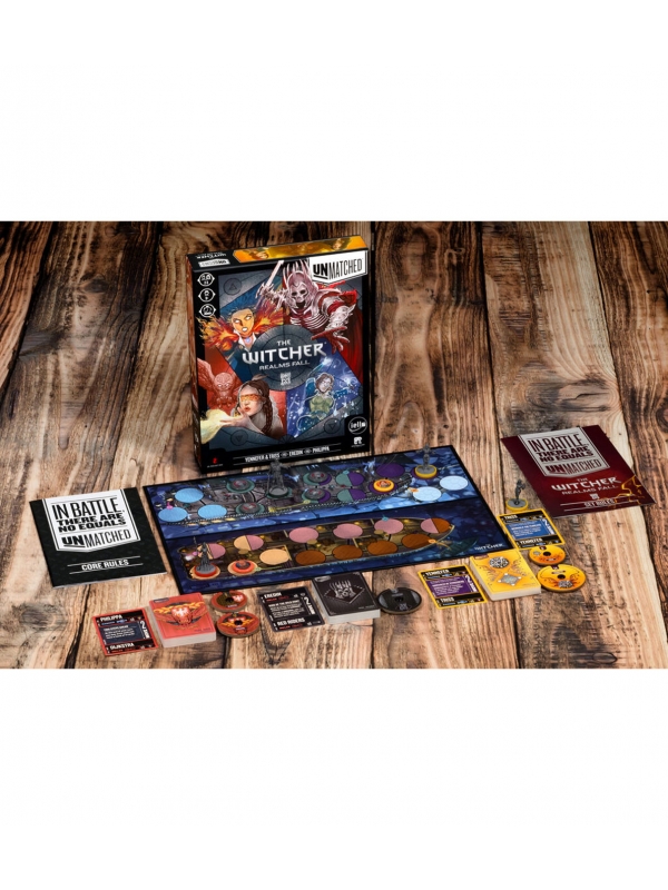 Unmatched The Witcher: Realms Fall Juego de mesa Tcg Factory ...