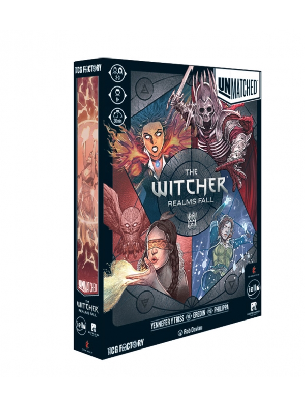 Unmatched The Witcher: Realms Fall Juego de mesa Tcg Factory ...