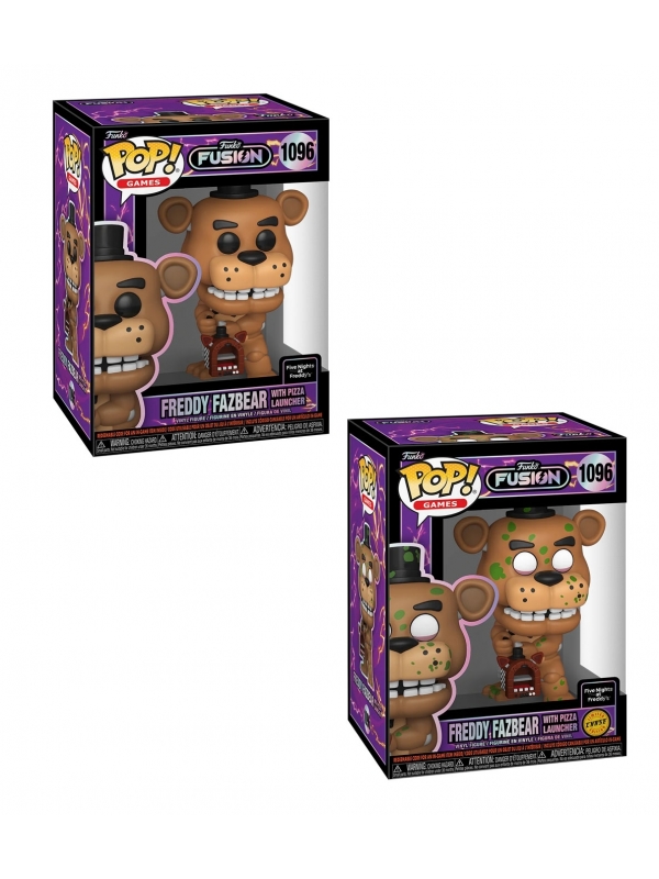 Funko POP! Case 5+1 Chase Freddy Fazbear With Pizza Launcher - Funko ...