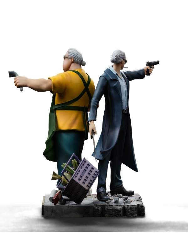 Figuras Taro Sakamoto Deluxe (21 cm) de Iron Studios. Distribuidor.