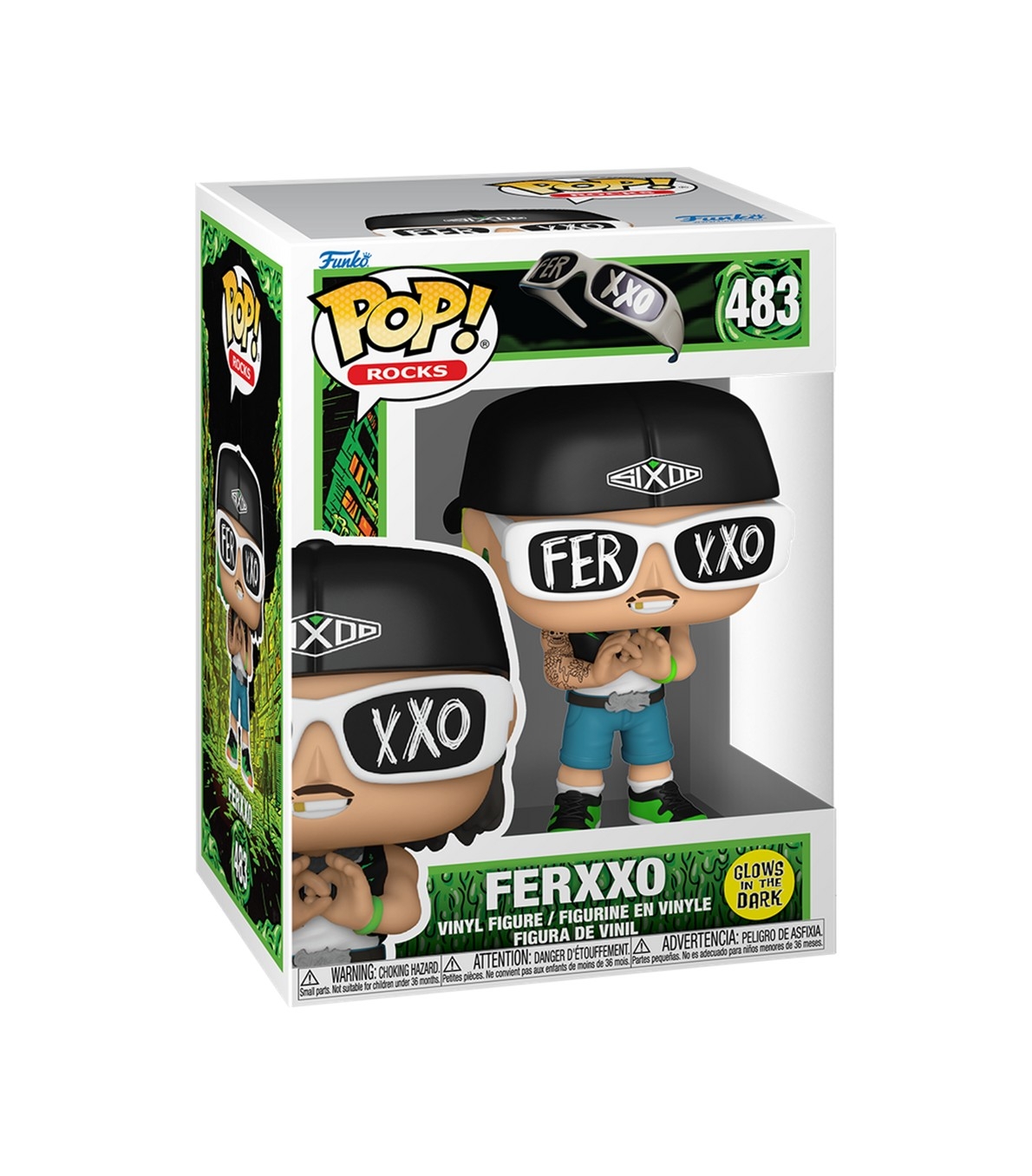 Funko POP! Vinyl Ferxoo (Glow) - Música. Distribuidor España.