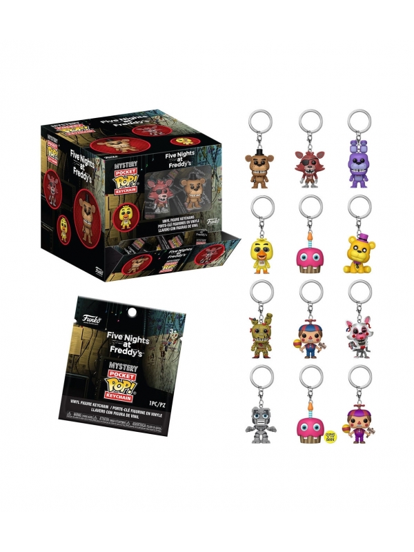 Funko POP! Keychain Mystery Classic (12 unidades) - Five Night at ...