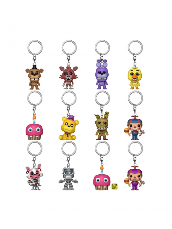 Funko POP! Keychain Mystery Classic (12 unidades) - Five Night at ...
