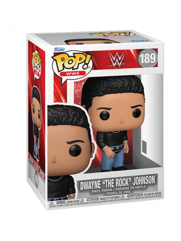 Funko POP! Vinyl Dwayne "The Rock" Johnson - WWE. Distribuidor España.