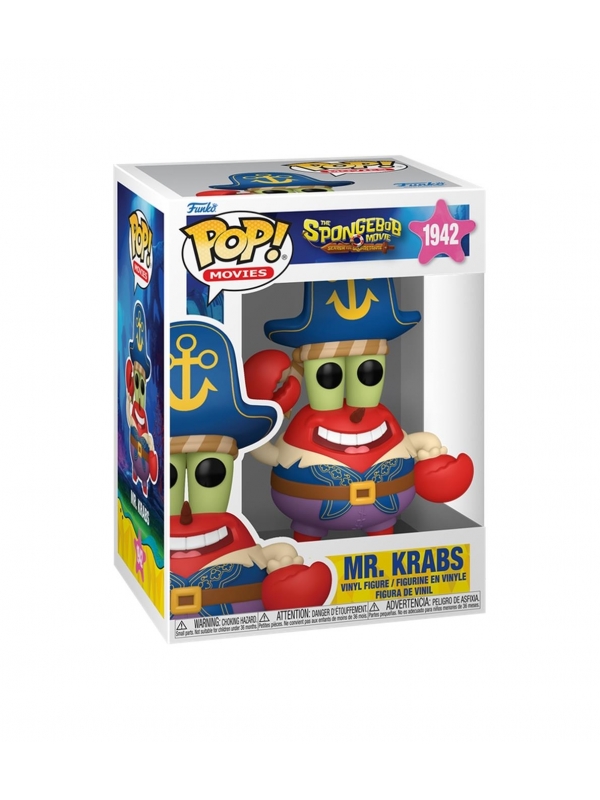 Funko POP! Vinyl Mr. Krabs (Pirate) - Bob Esponja. Distribuidor España.