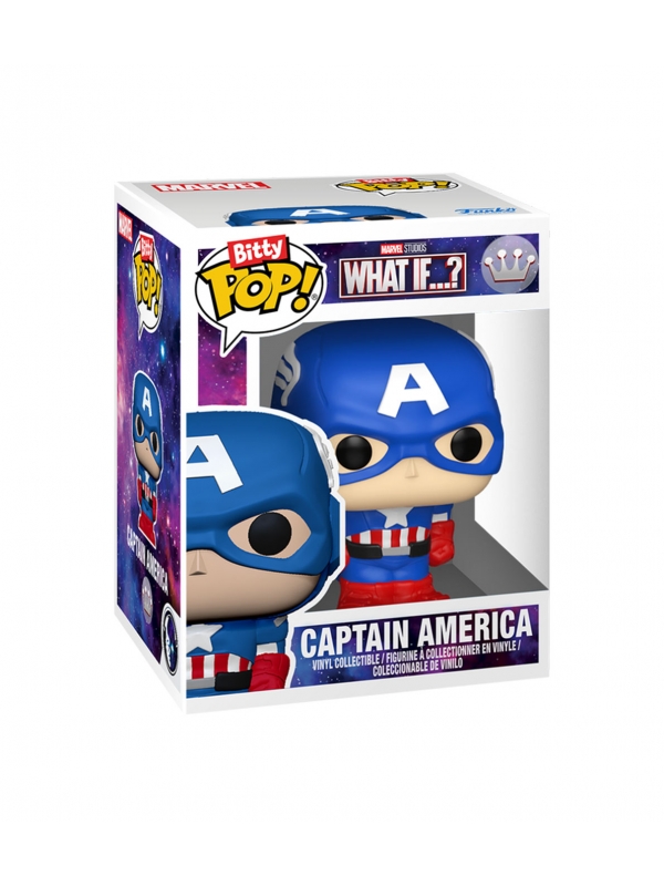 Funko Bitty POP! Bots Captain America Mech with Captain America ...