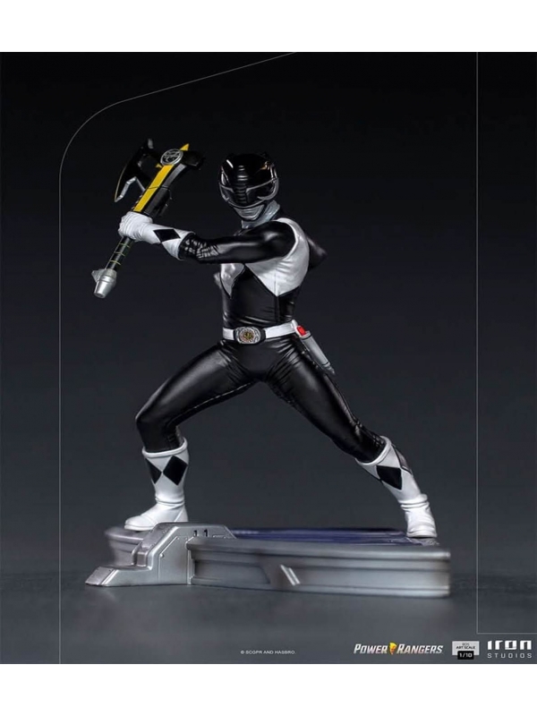 Figuras Black Ranger de Iron Studios. Distribuidor.