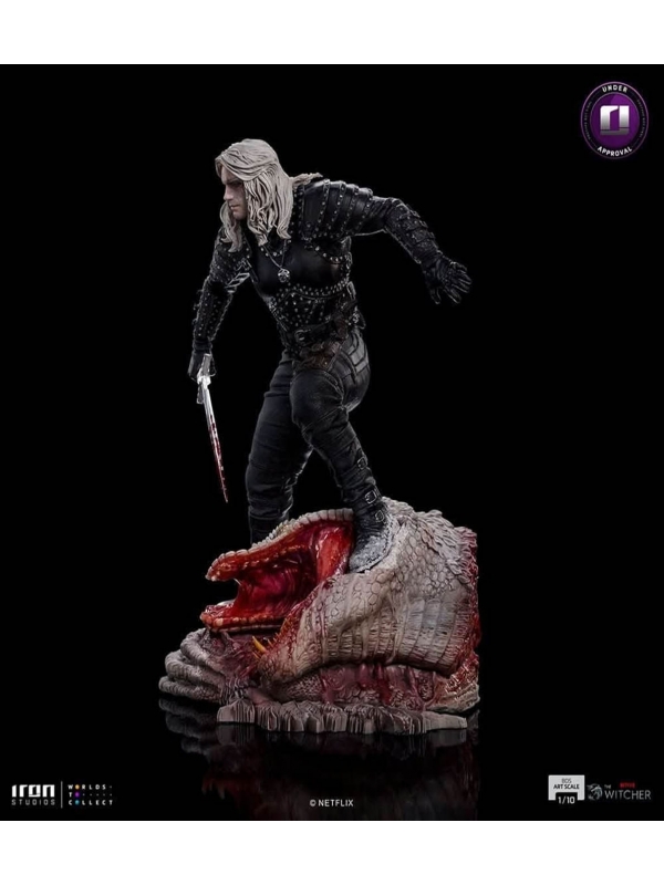 Figuras Geralt of Rivia (20 cm) de Iron Studios. Distribuidor.