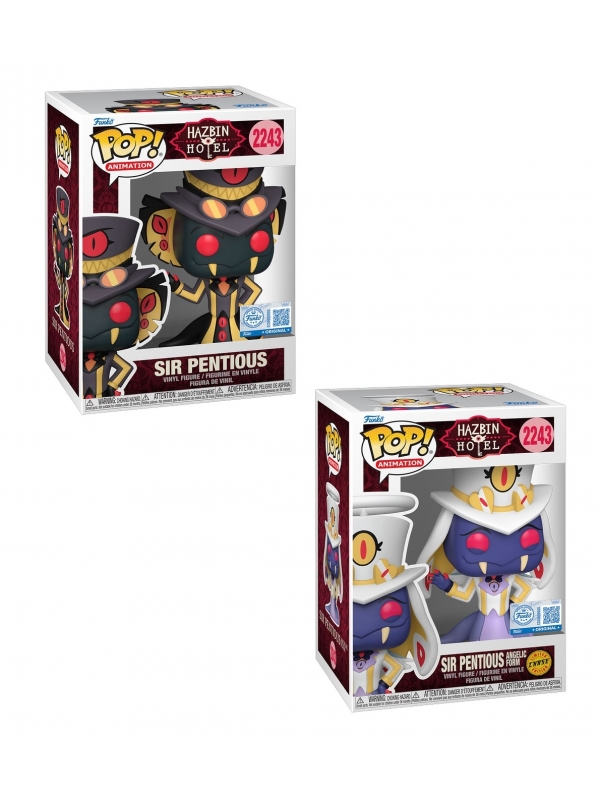 Funko POP! Case 5+1 Chase (Exc) HH- Sir Pentious - Hazbin Hotel ...