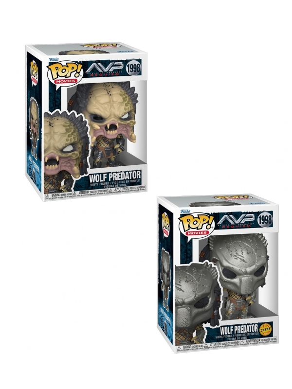 Funko POP! Case 5+1 Chase Wolf Predator - Alien. Distribuidor España.