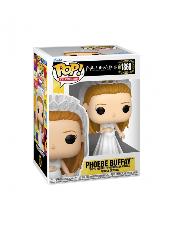 Funko POP! Vinyl Phoebe Buffay (Wedding Dress) - Friends. Distribuidor España.