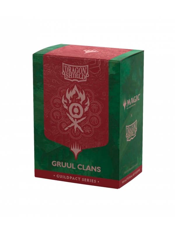 Fundas Standard Matte Gruul Clans (100 unidades) Magic - Dragon Shield ...