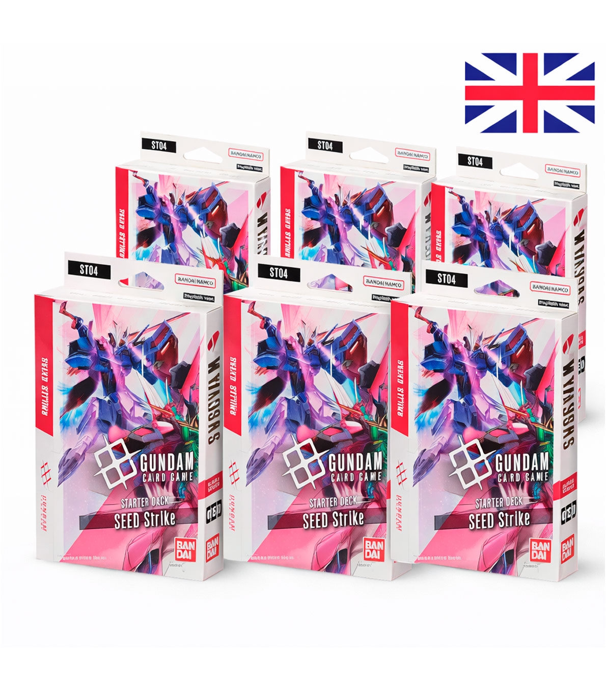 Starter Deck Display ST-04 (6 unidades) Inglés - Gundam Card Game ...
