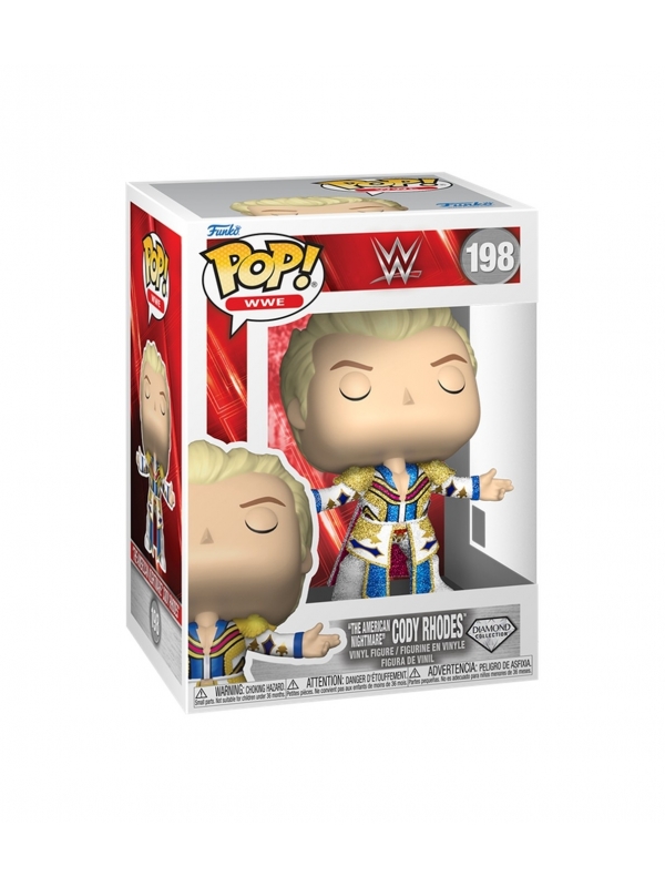 Funko POP! Vinyl “The American Nightmare” Cody Rhodes (Diamond) - WWE ...