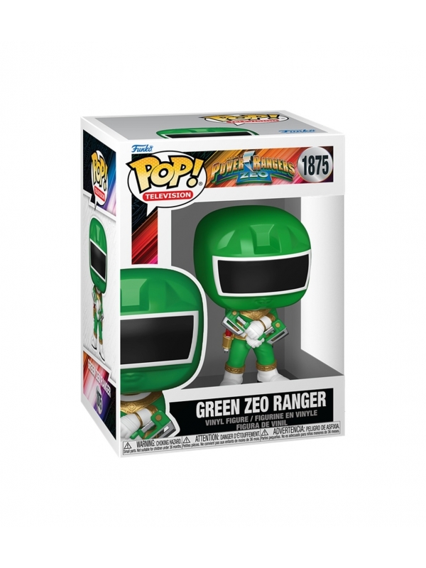 Funko POP! Vinyl Green Zeo Ranger - Power Rangers. Distribuidor España.