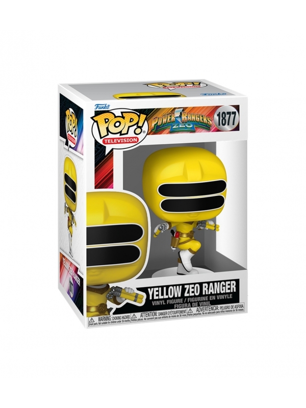 Funko POP! Vinyl Yellow Zeo Ranger - Power Rangers. Distribuidor España.