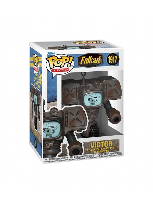 Funko POP! Vinyl Victor (Securitron) - Fallout. Distribuidor España.