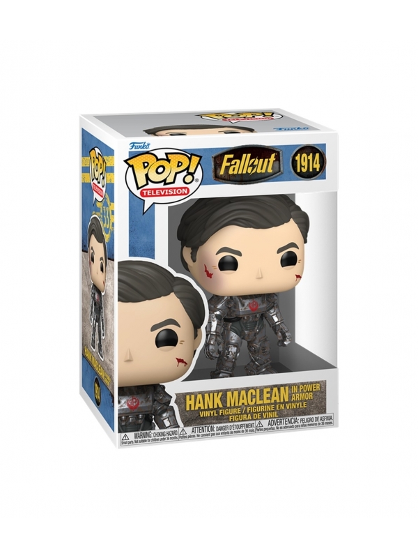 Funko POP! Vinyl Hank MacLean in Power Armor - Fallout. Distribuidor ...