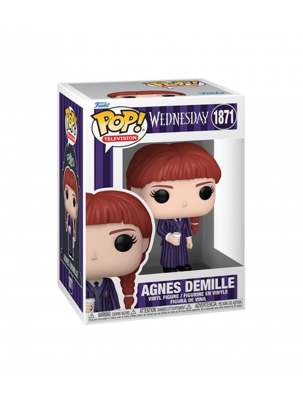 Funko POP! Vinyl Agnes Demille - Miércoles. Distribuidor España.