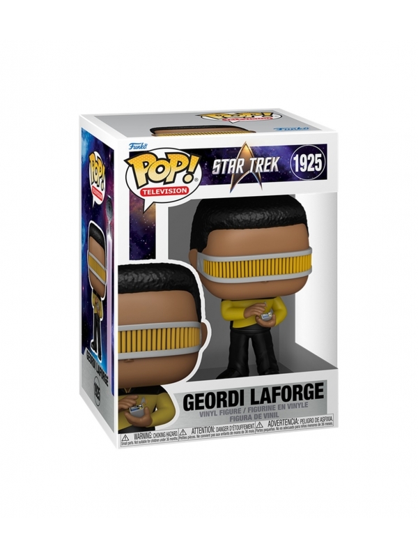 Funko POP! Vinyl Geordi LaForge - Star Trek. Distribuidor España.