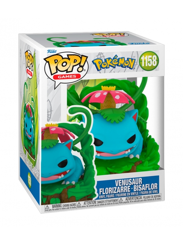 Funko POP! Premium Venusaur - Pokémon. Distribuidor España.